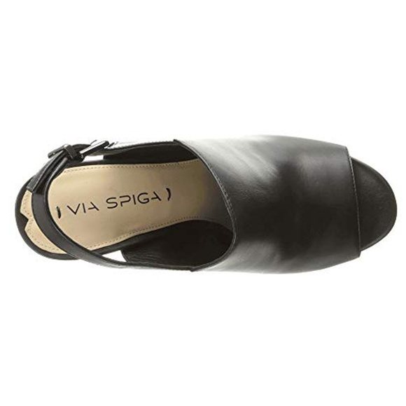 Via Spiga | Shoes | Via Spiga Black Sandal New | Poshmark